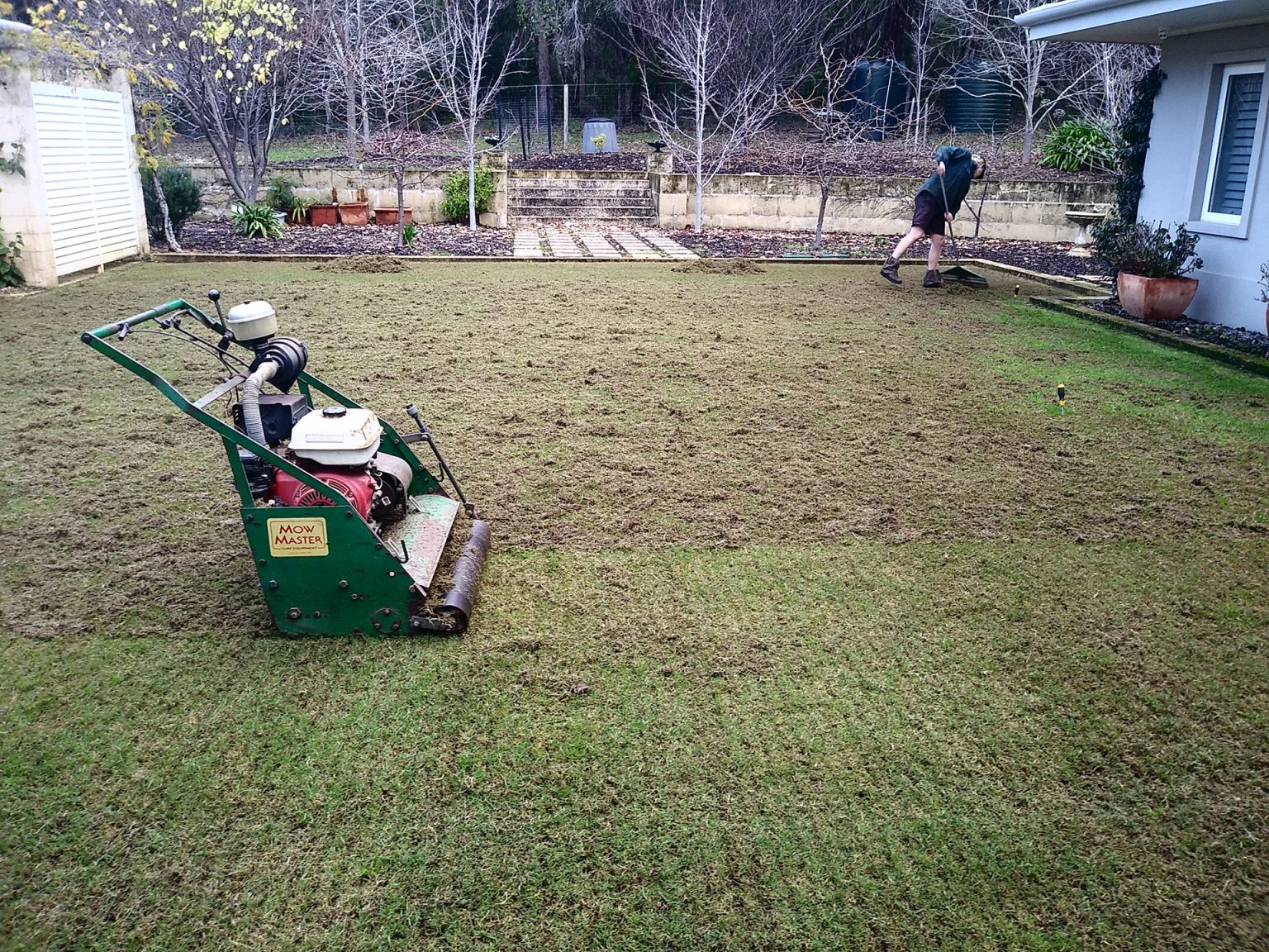 Turf Renovation - Dunsborough Turf Management & Garden Service